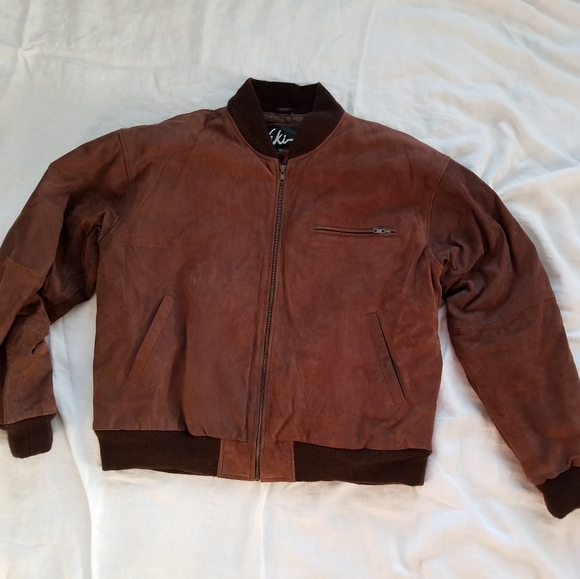 Niki | Jackets & Coats | Niki Leather Bomber Style Jacket | Poshmark